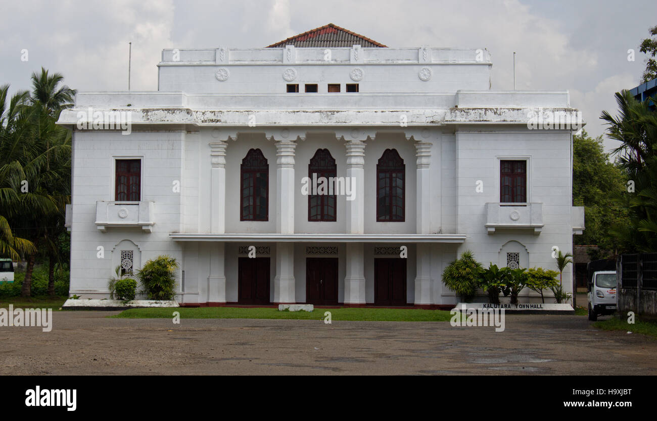 Town hall Kalutara Stock Photo - Alamy