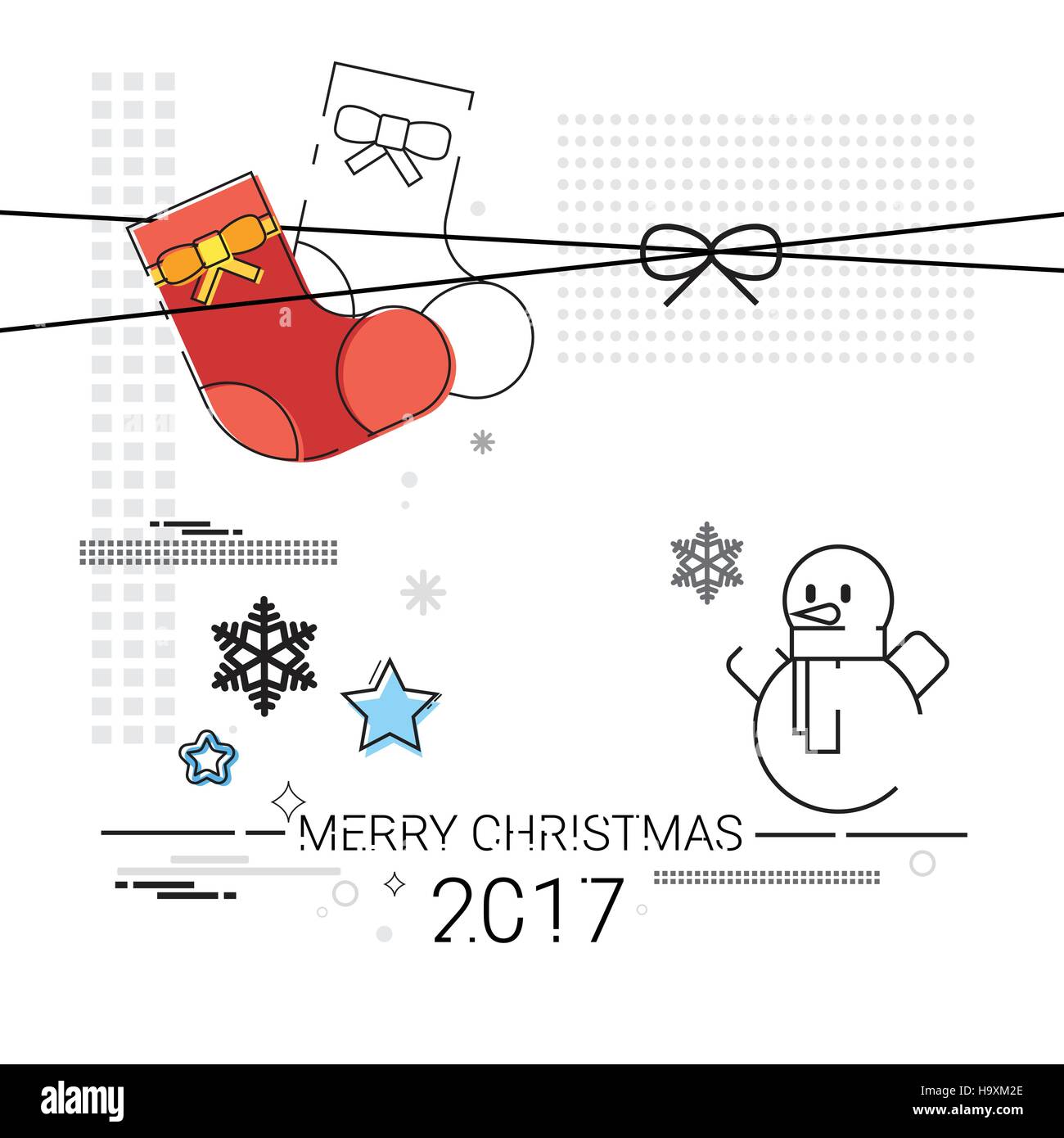 Merry christmas snowman santa clause Cut Out Stock Images & Pictures ...