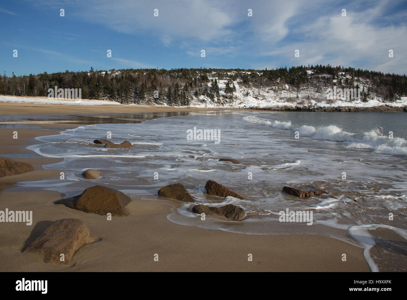 Kristi Rugg's image captures Ocean Drive and Sand Beach in winter ...