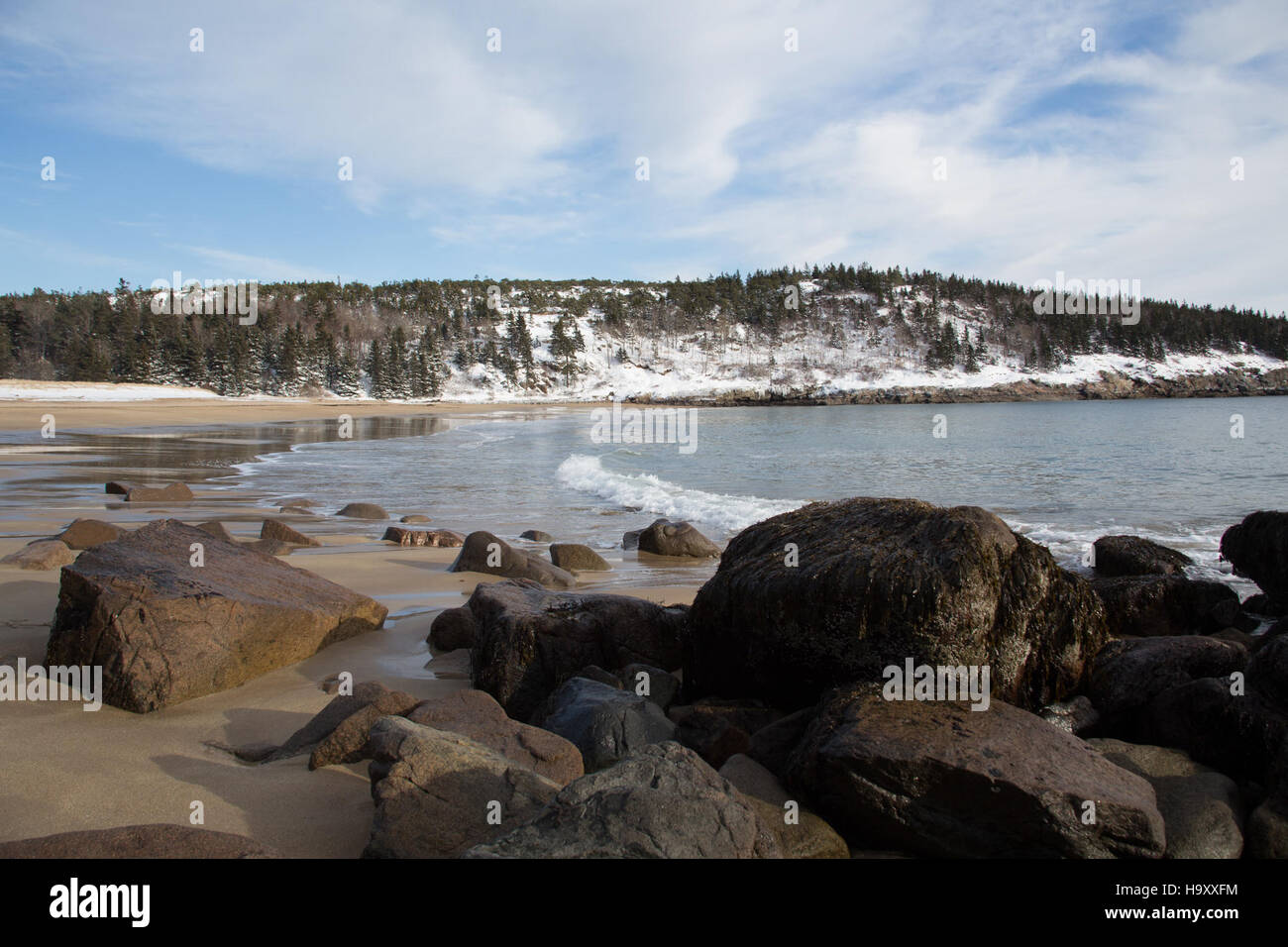 Kristi Rugg captured this winter view of Ocean Drive at Sand Beach, a ...