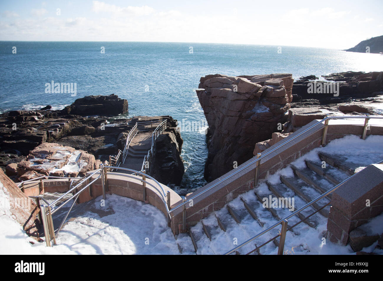 This image, captured by Kristi Rugg, shows the striking Thunder Hole on ...