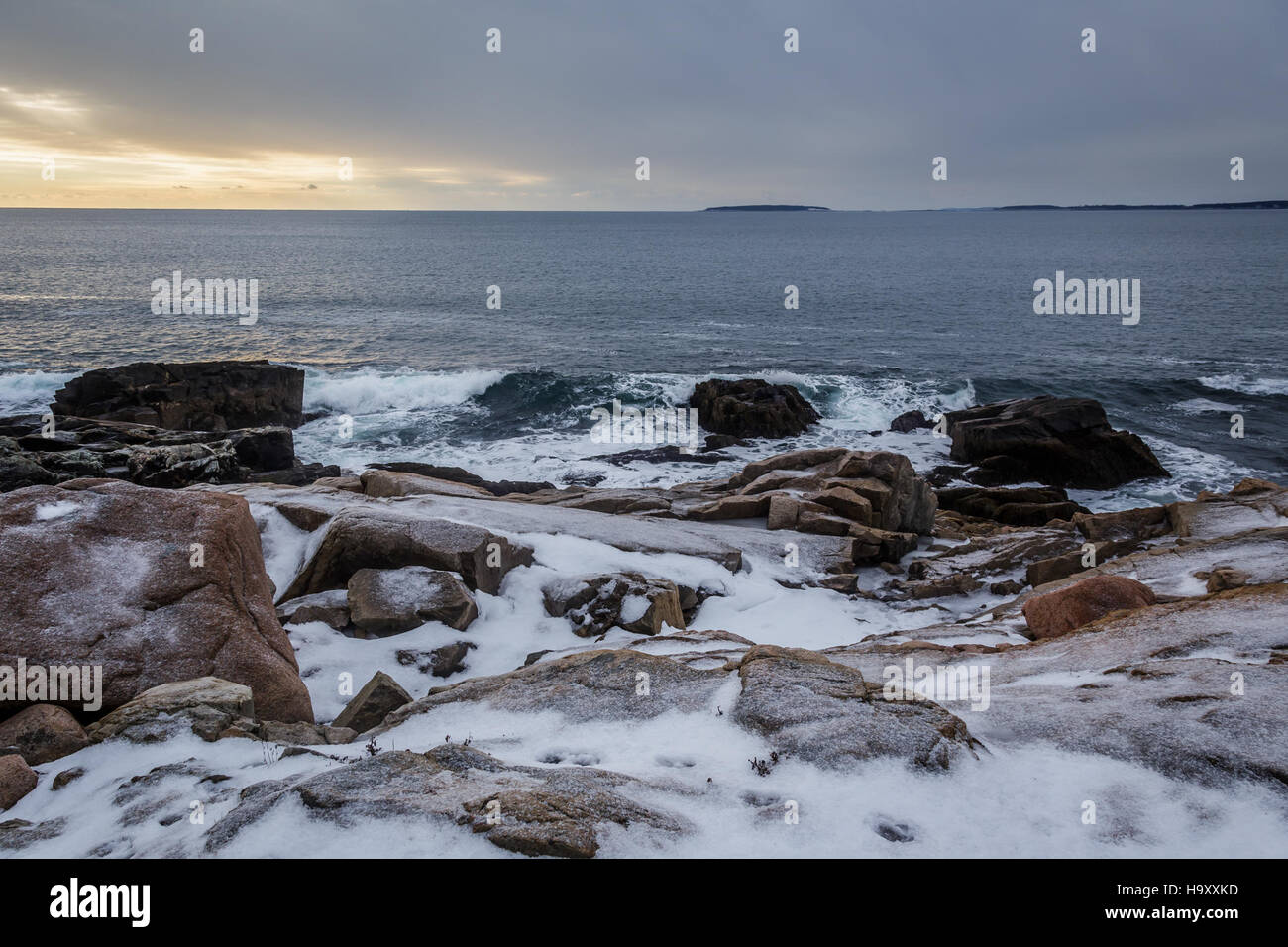 Kristi Rugg captured this serene winter scene along Ocean Drive, a path ...