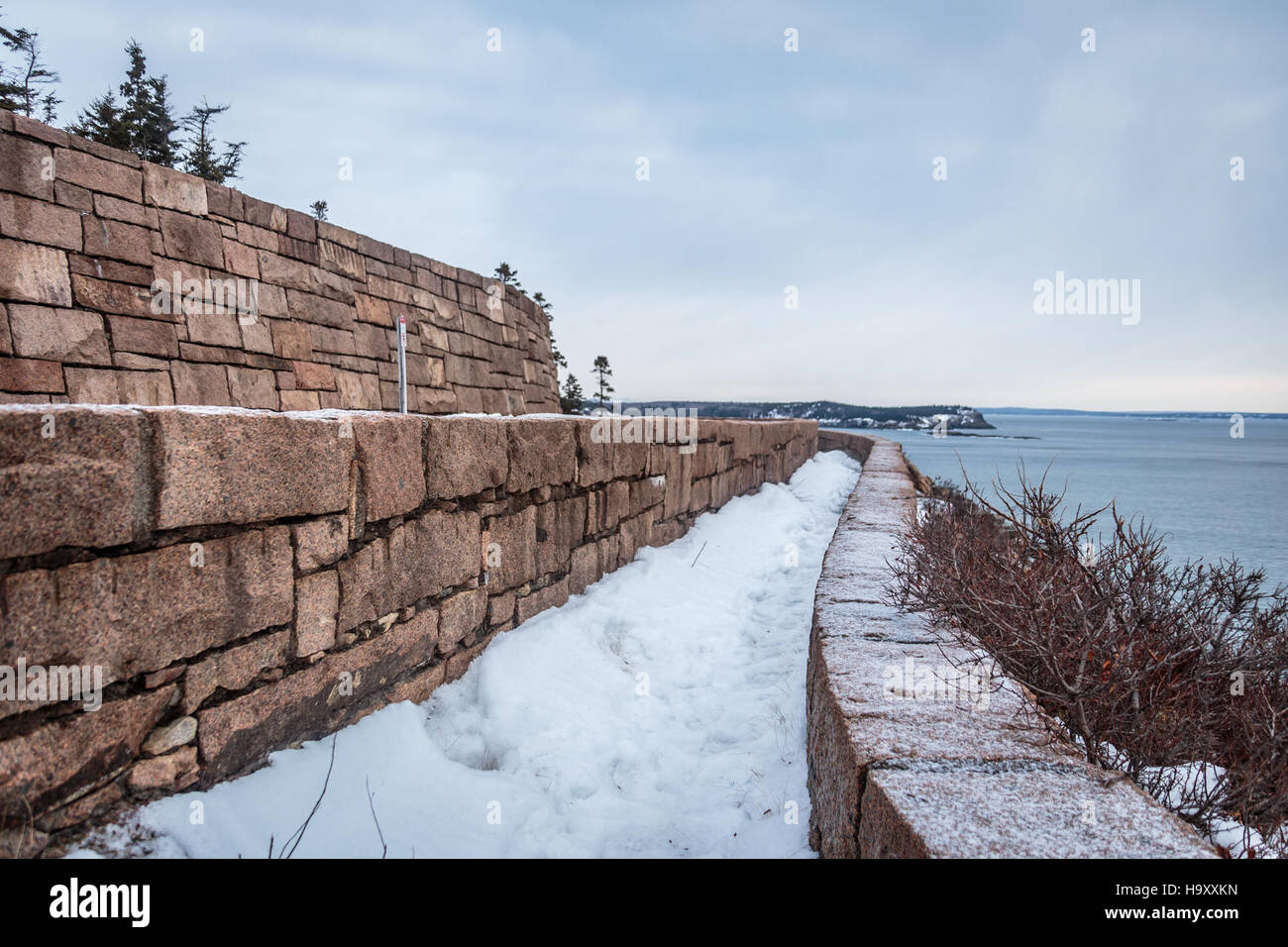 Kristi Rugg captures a winter scene along Ocean Drive and Ocean Path in ...