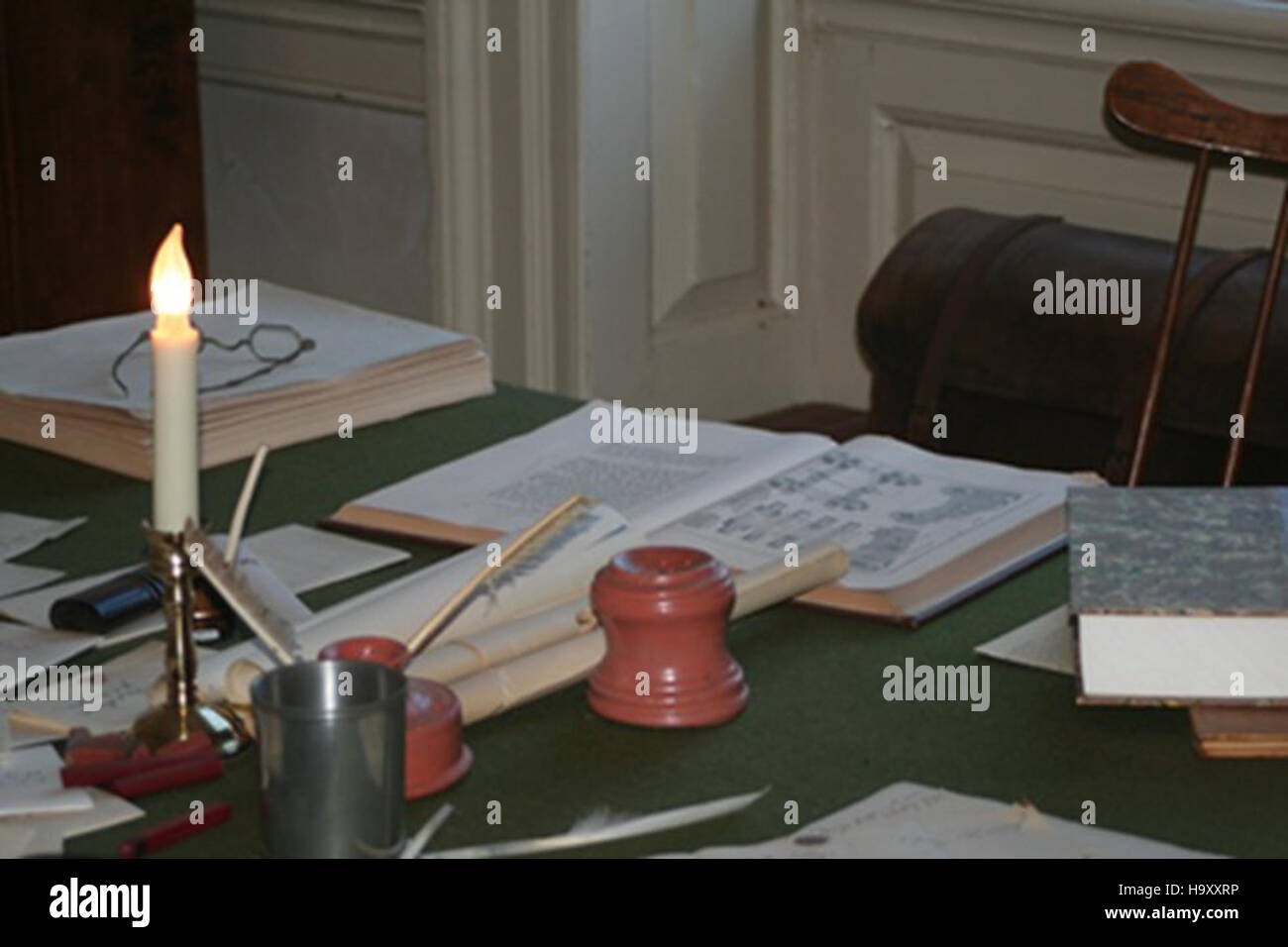 The Aide Desk at Valley Forge National Historical Park serves as an ...