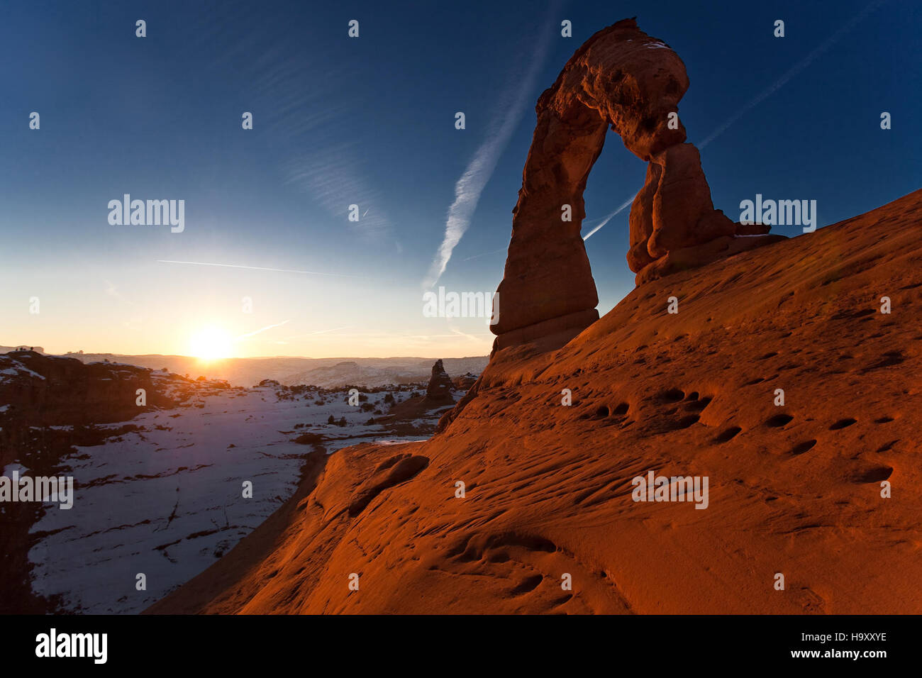 The South Side View of Delicate Arch in Arches National Park offers a ...