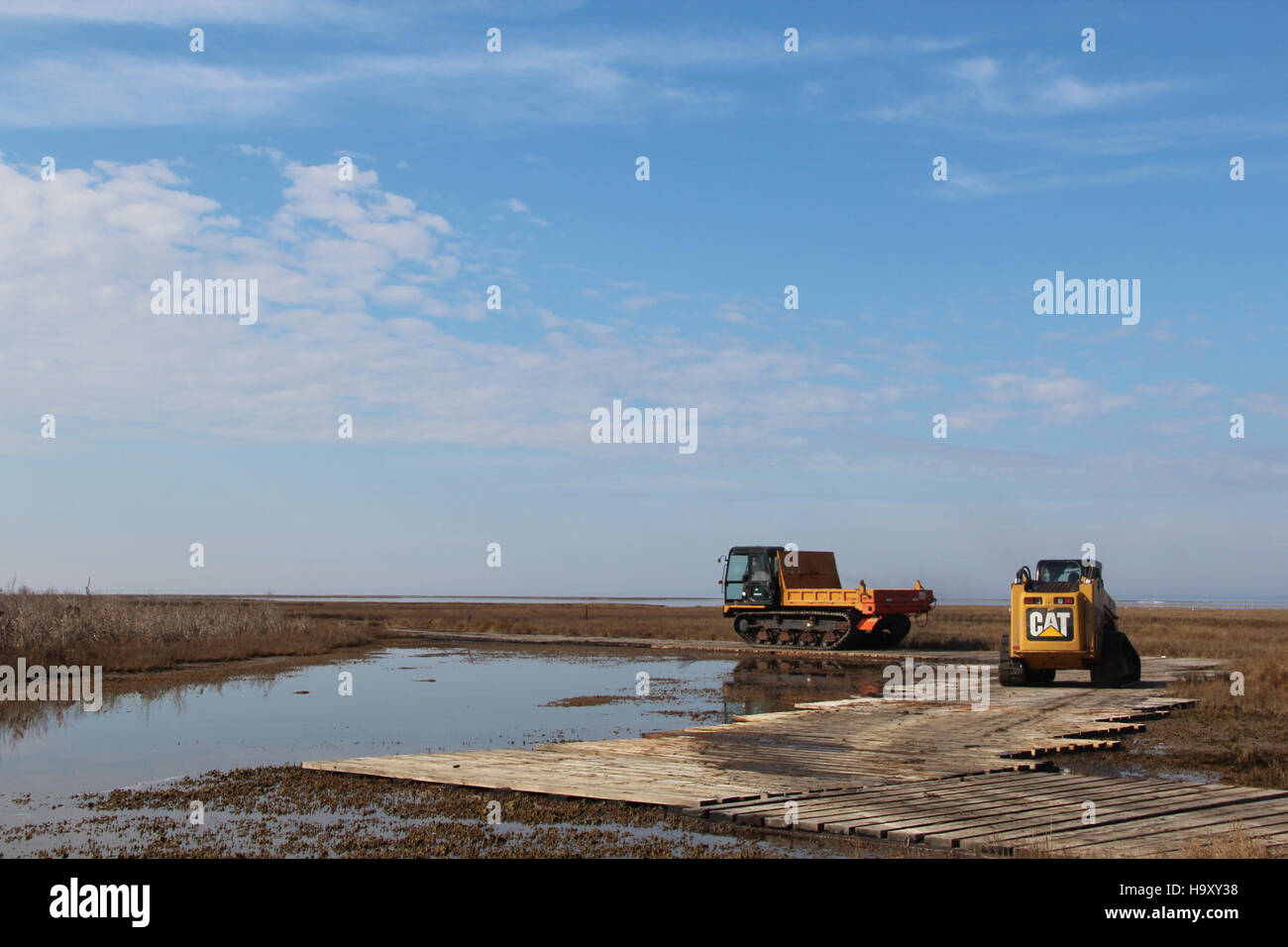 The Marsh Restoration Project in Assateague National Park focuses on ...
