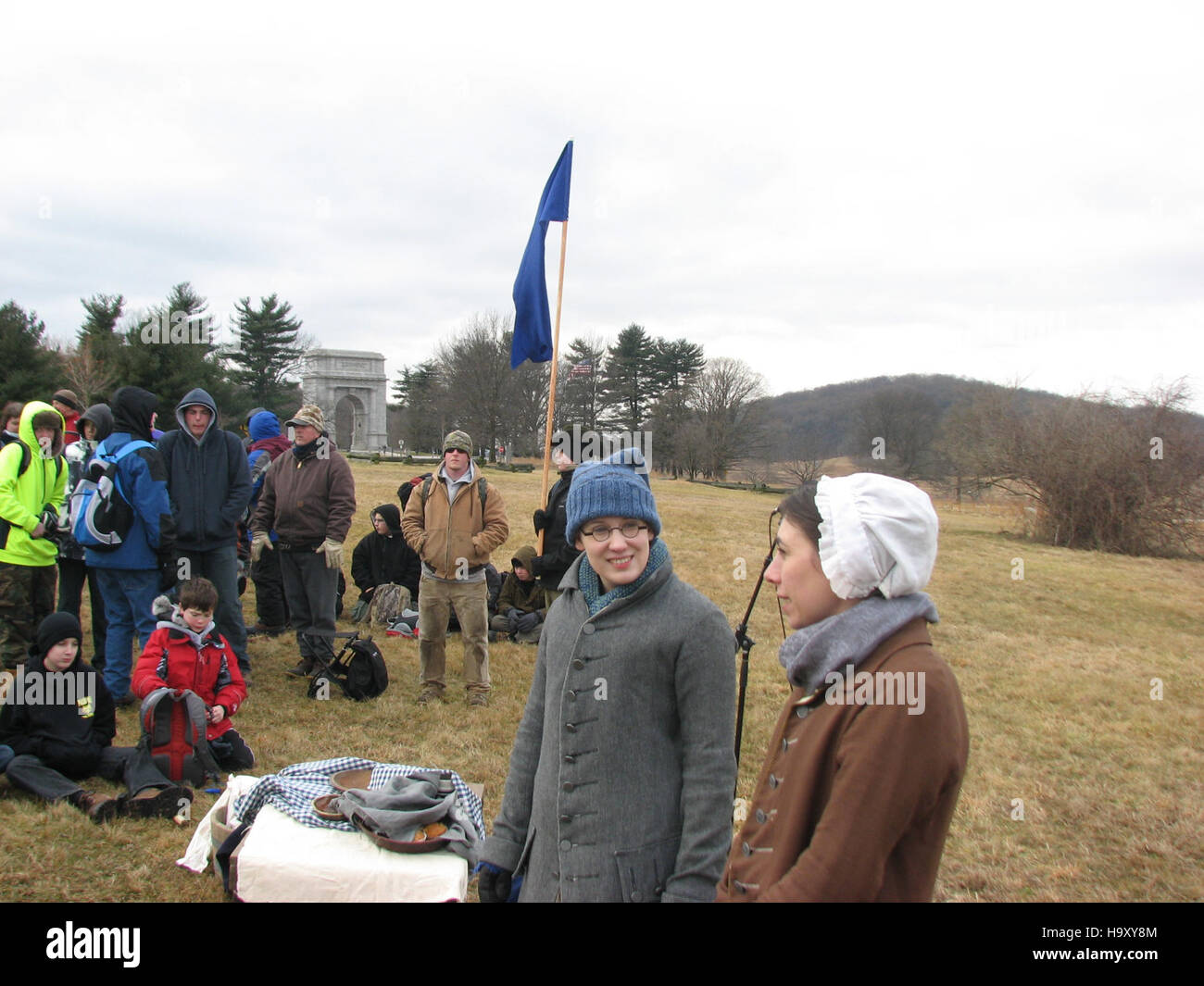 Women at the Valley Forge encampment during the American Revolution ...