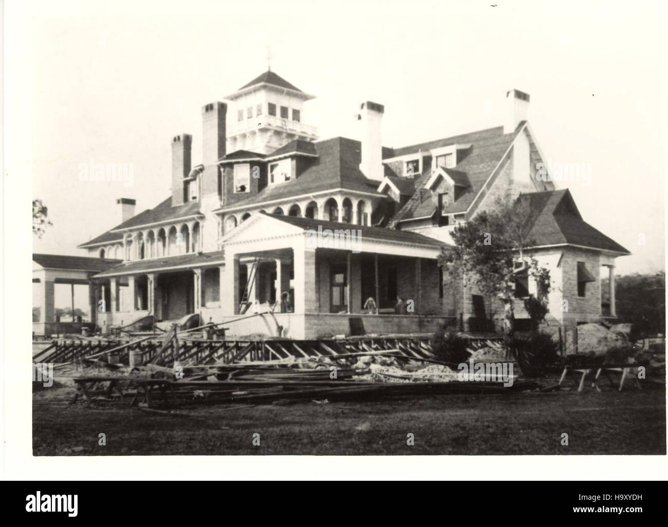 Dungeness Mansion, built in 1896, is located within a National Park ...