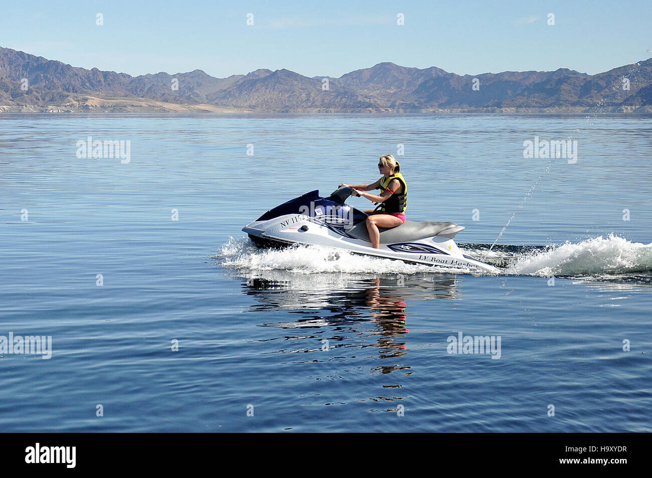 Personal watercrafts are commonly used in Lake Mead National Recreation ...