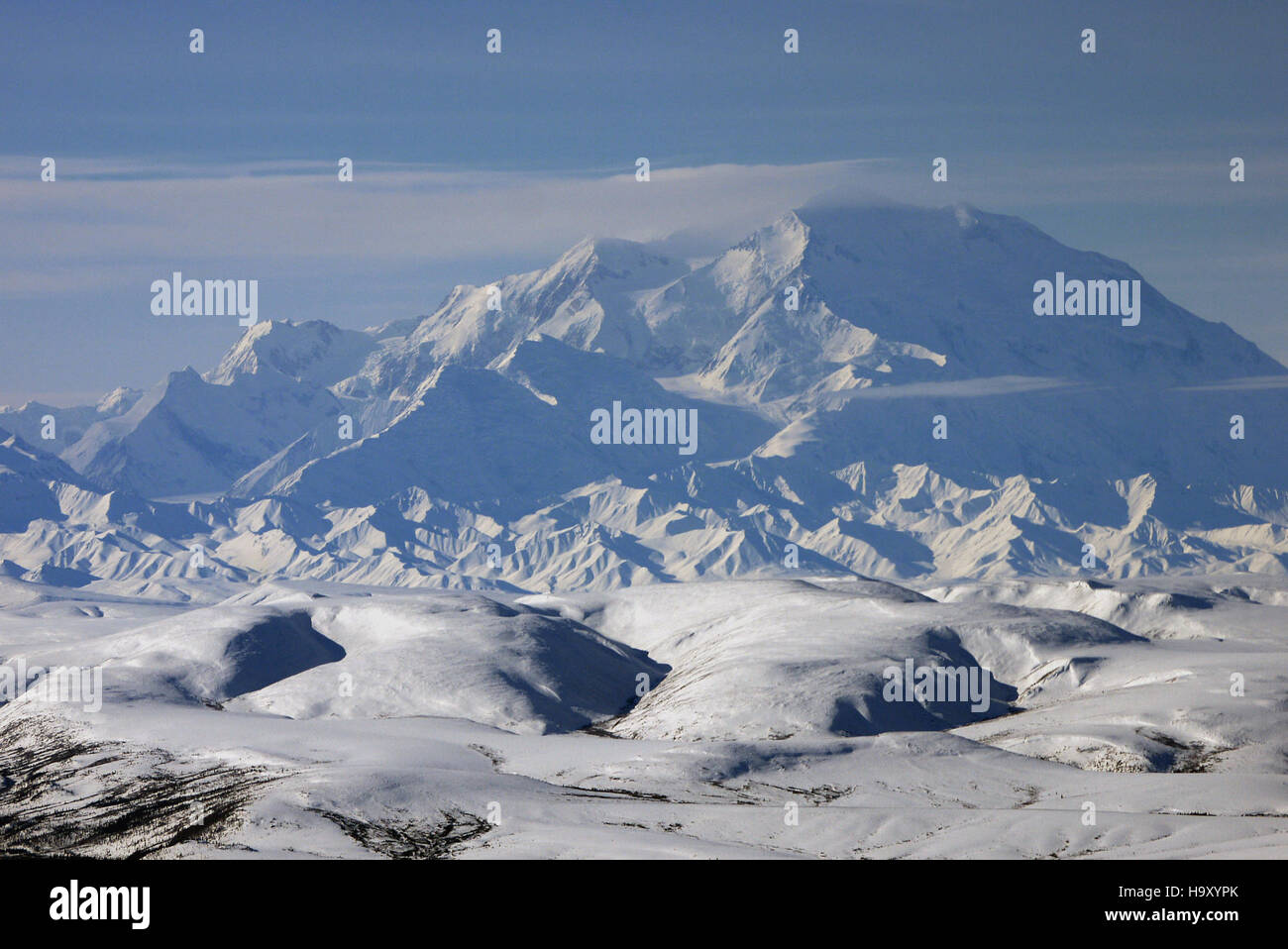 Denali National Park's stunning landscape, photographed in April 2013 ...
