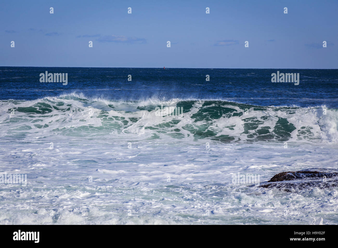The powerful crashing waves along coastal regions represent the raw ...