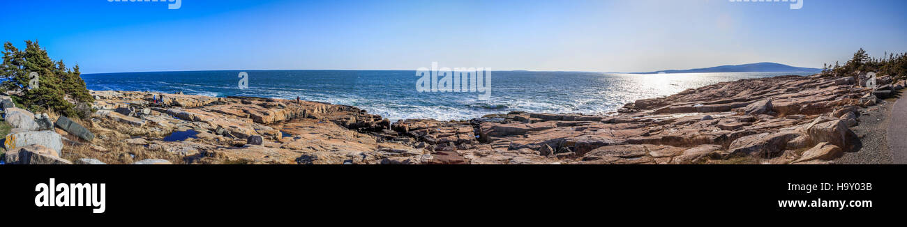Schoodic Point, located in Acadia National Park, offers stunning ...
