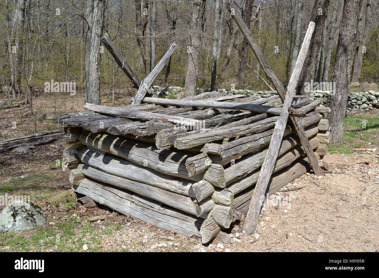 The Pig Pen at Humpback Rocks in the Blue Ridge Mountains is an ...