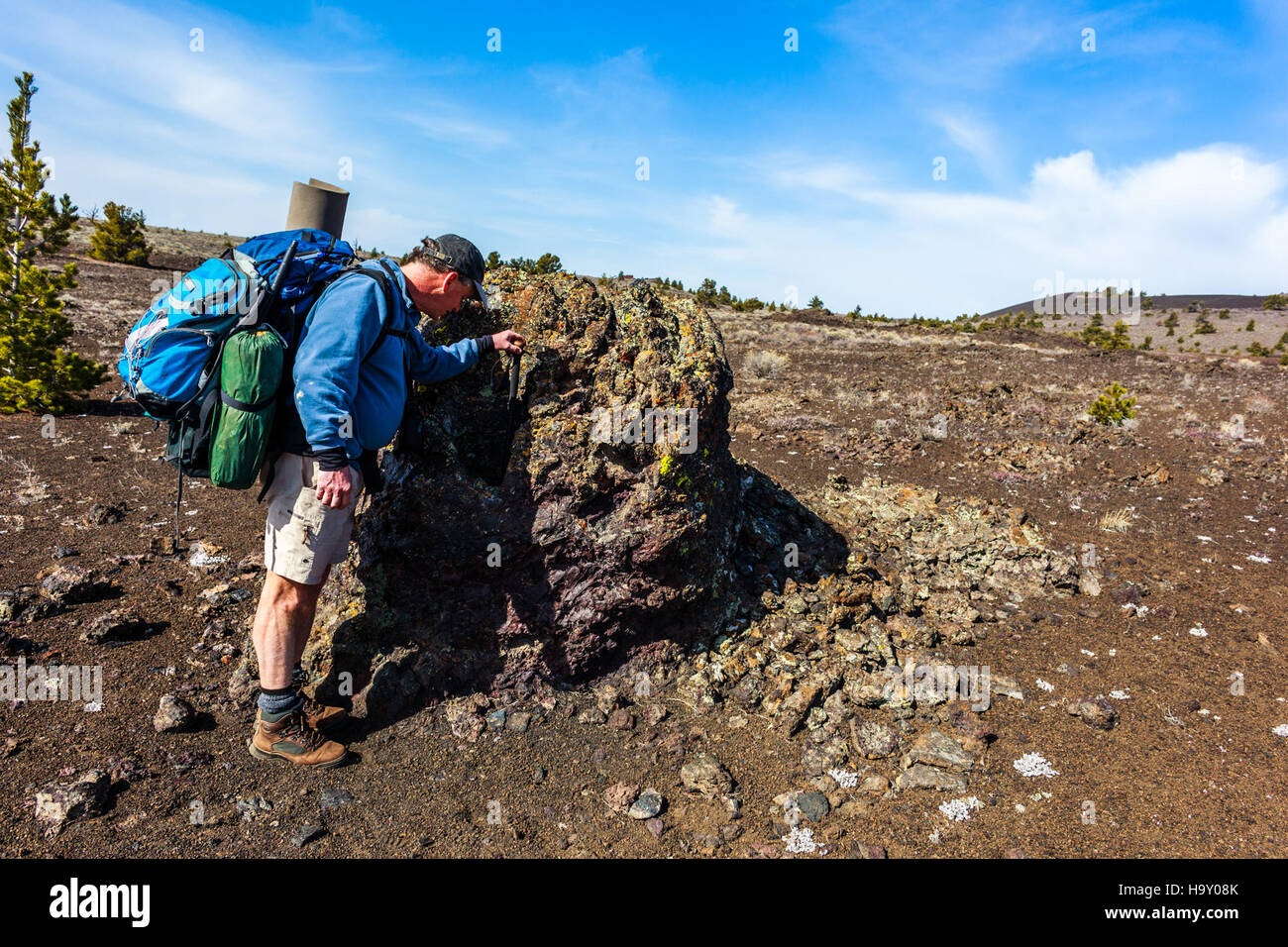 At Craters of the Moon National Monument, visitors can experience a ...