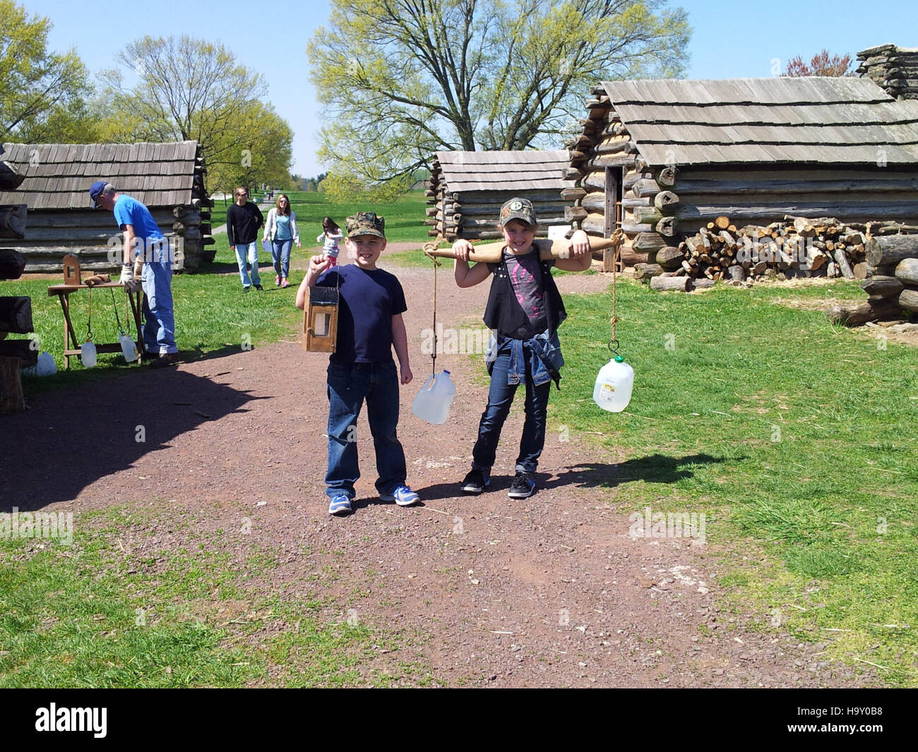 The Water Brigade at Valley Forge National Park focuses on the ...