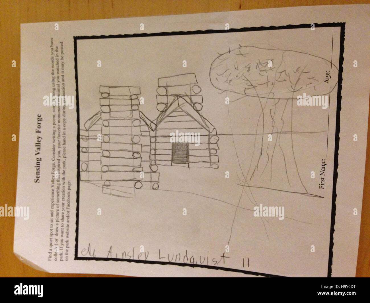 Kid sketches hi-res stock photography and images - Alamy
