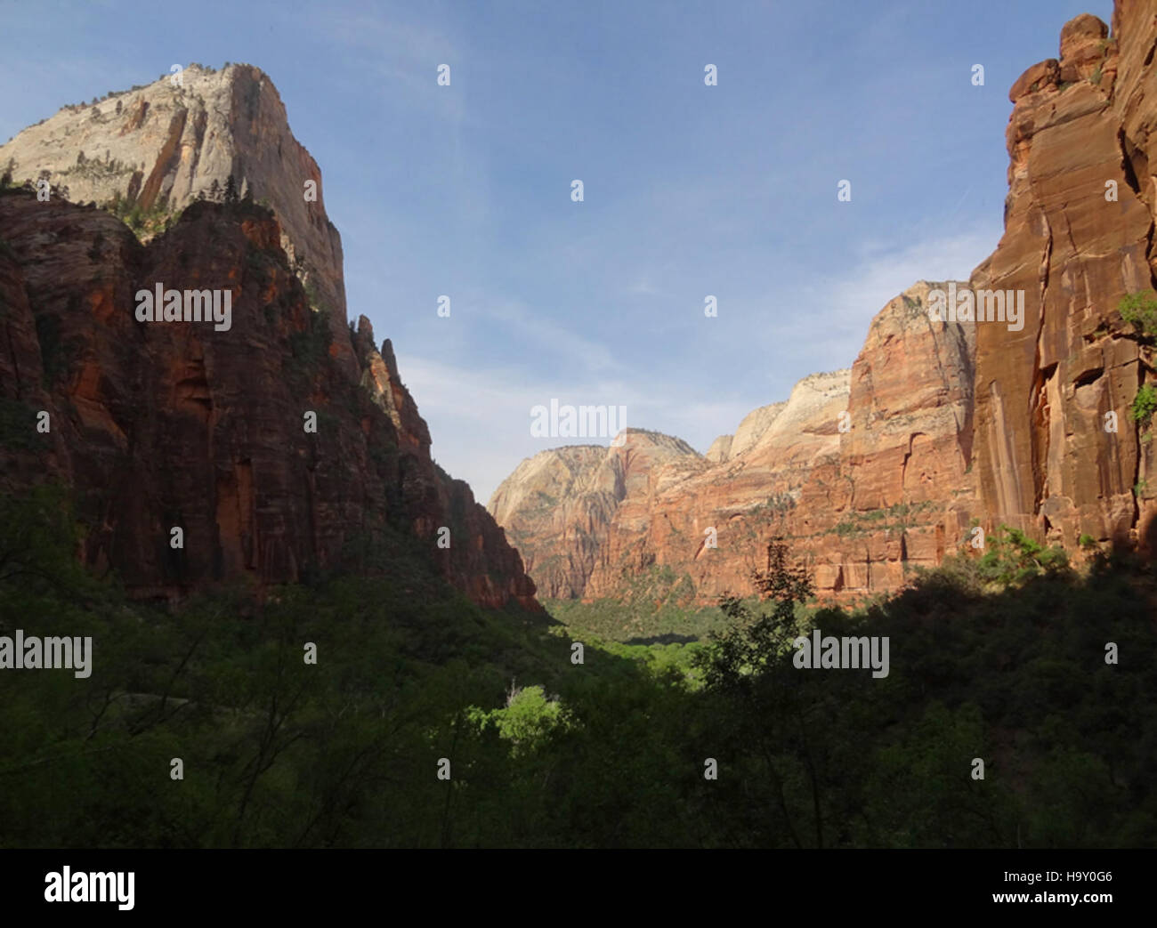 Weeping Rock in Zion National Park features a stunning water cascade ...