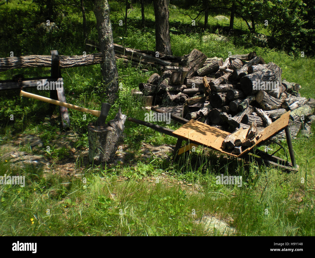 The Humpback Rocks Farm interpretation set showcases agricultural ...