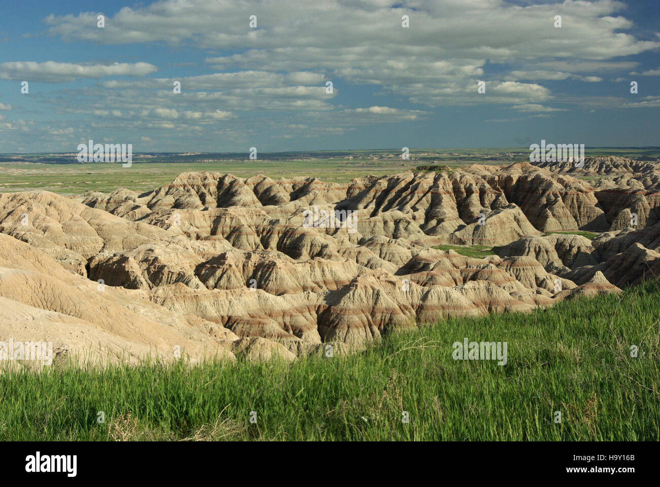 Badlands National Park is known for its striking landscape and ...