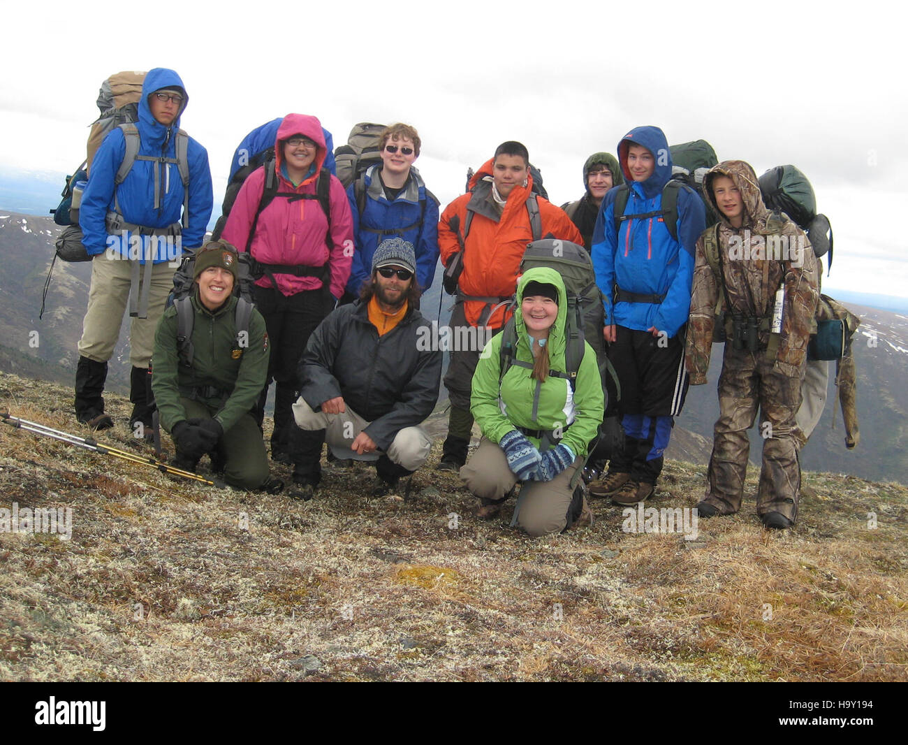 A breathtaking view from Wickersham Dome in Denali National Park ...