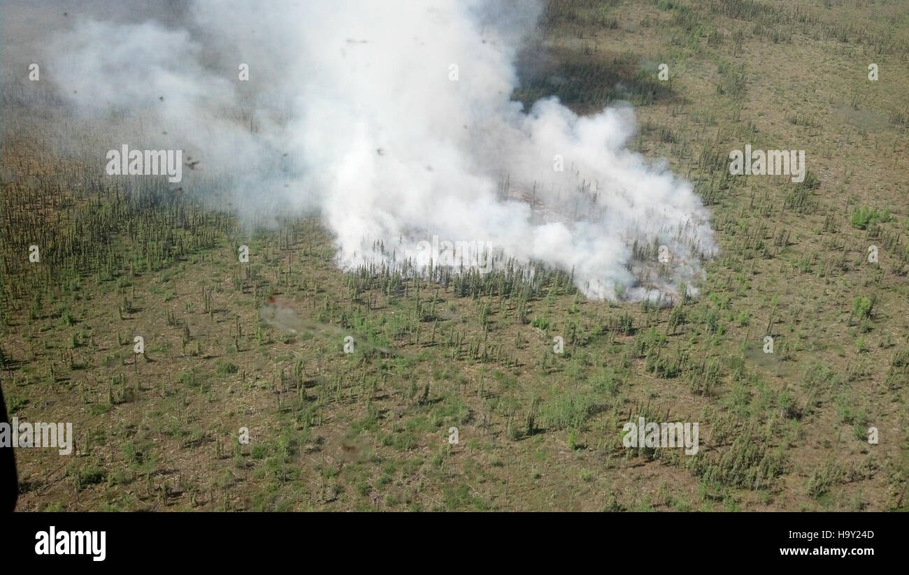 A photo documenting the Bear Creek Fire on June 22, taken by Forrest ...