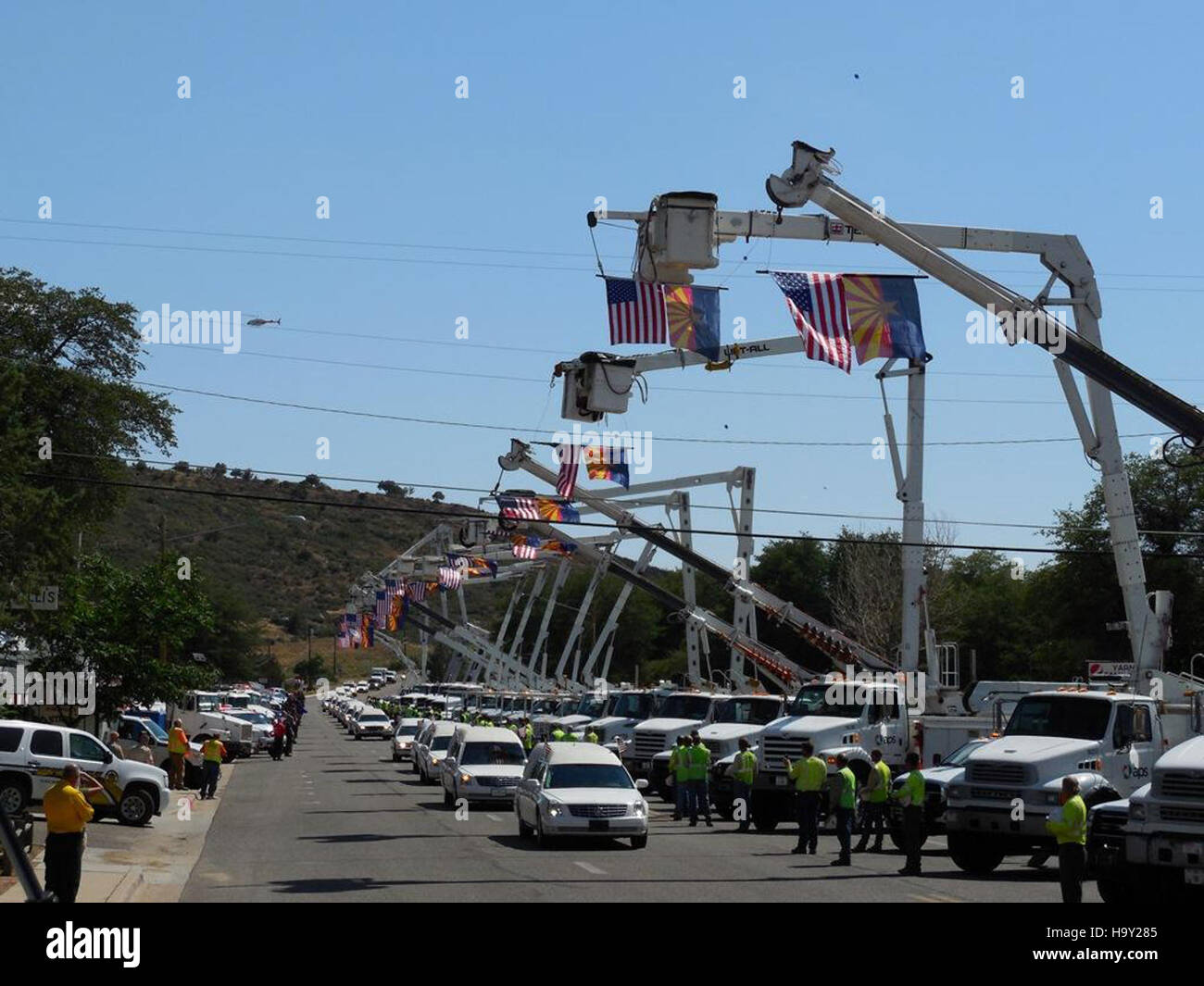 Forest Fire Hotshots respond to the Yarnell Fire, one of the most ...