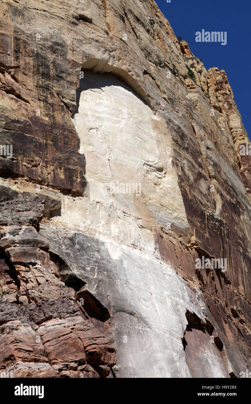 A photograph of the Dinosaur National Monument, showcasing its ...