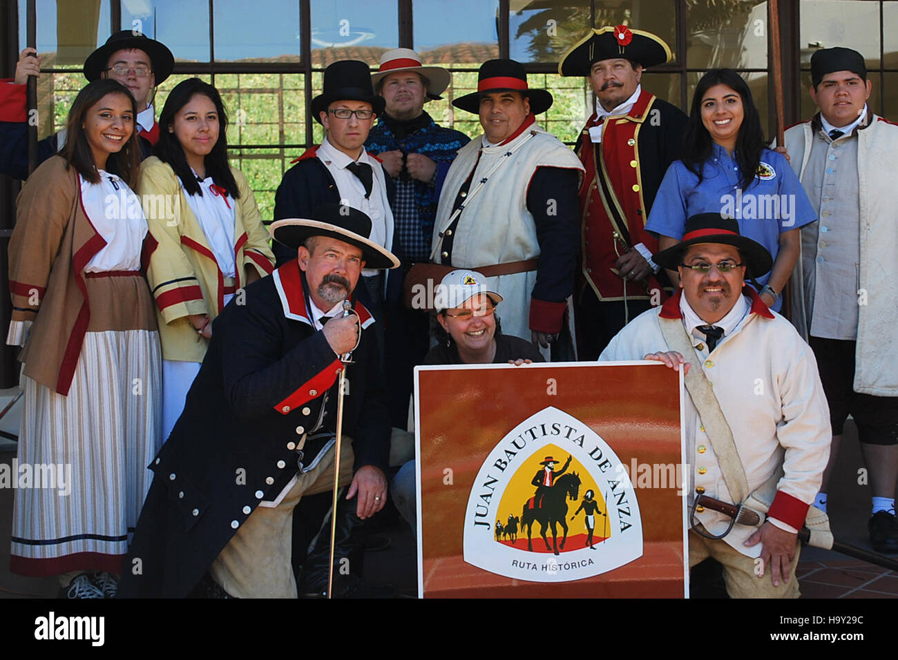 The Anza Expedition Trail, commemorating the historic journey of Juan ...