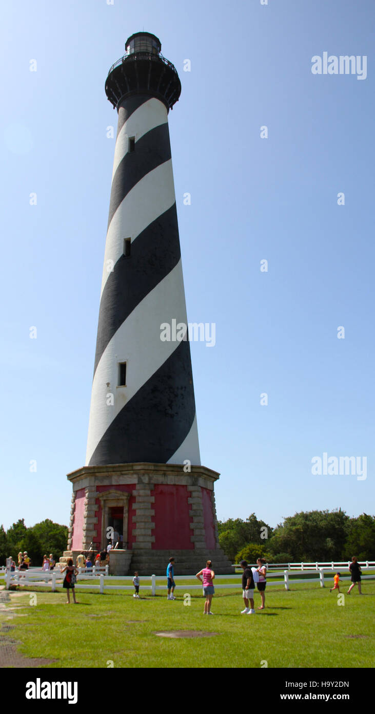 Cape Hatteras Lighthouse, located in Cape Hatteras National Seashore ...