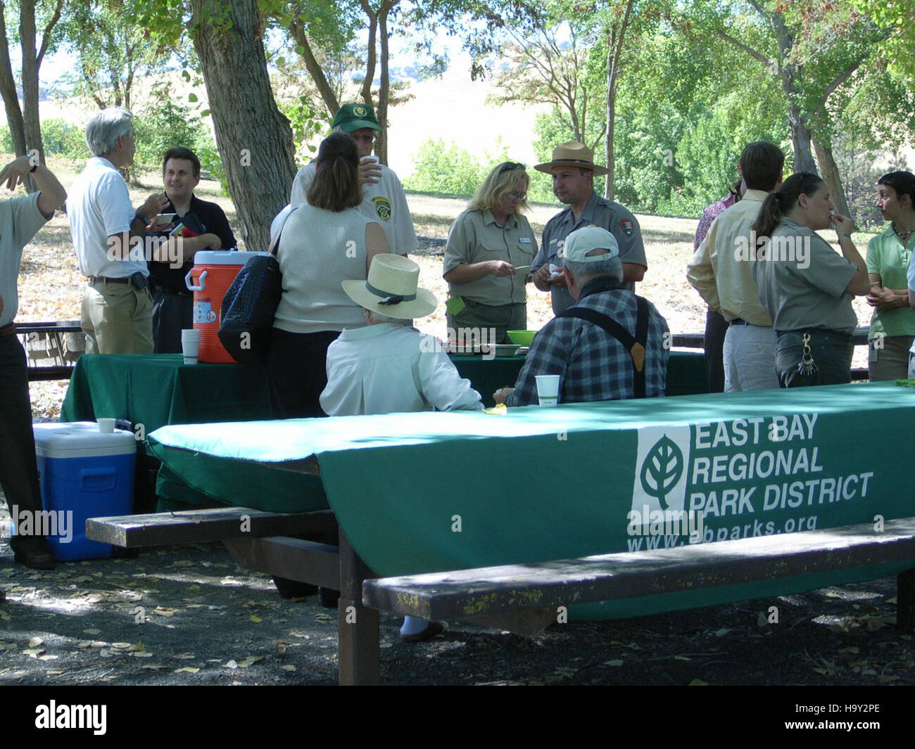Dedication event for the EBRPD Anza Trail Wayside Panels. The event ...
