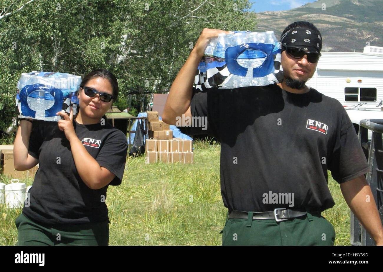 The Smith Ranch Fire, managed by USDA Forest Service firefighters, was ...