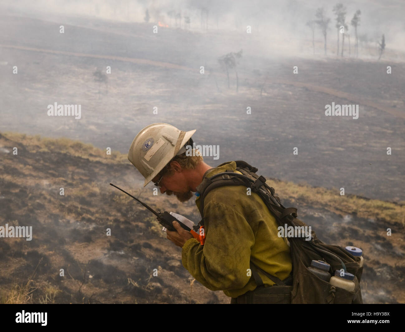 The USDA Forest Service works to manage wildfires, like the Lodgepole ...