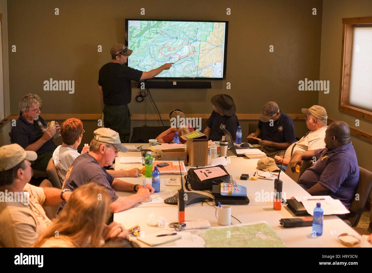 The USDA plays a key role in managing forest fires, including the ...