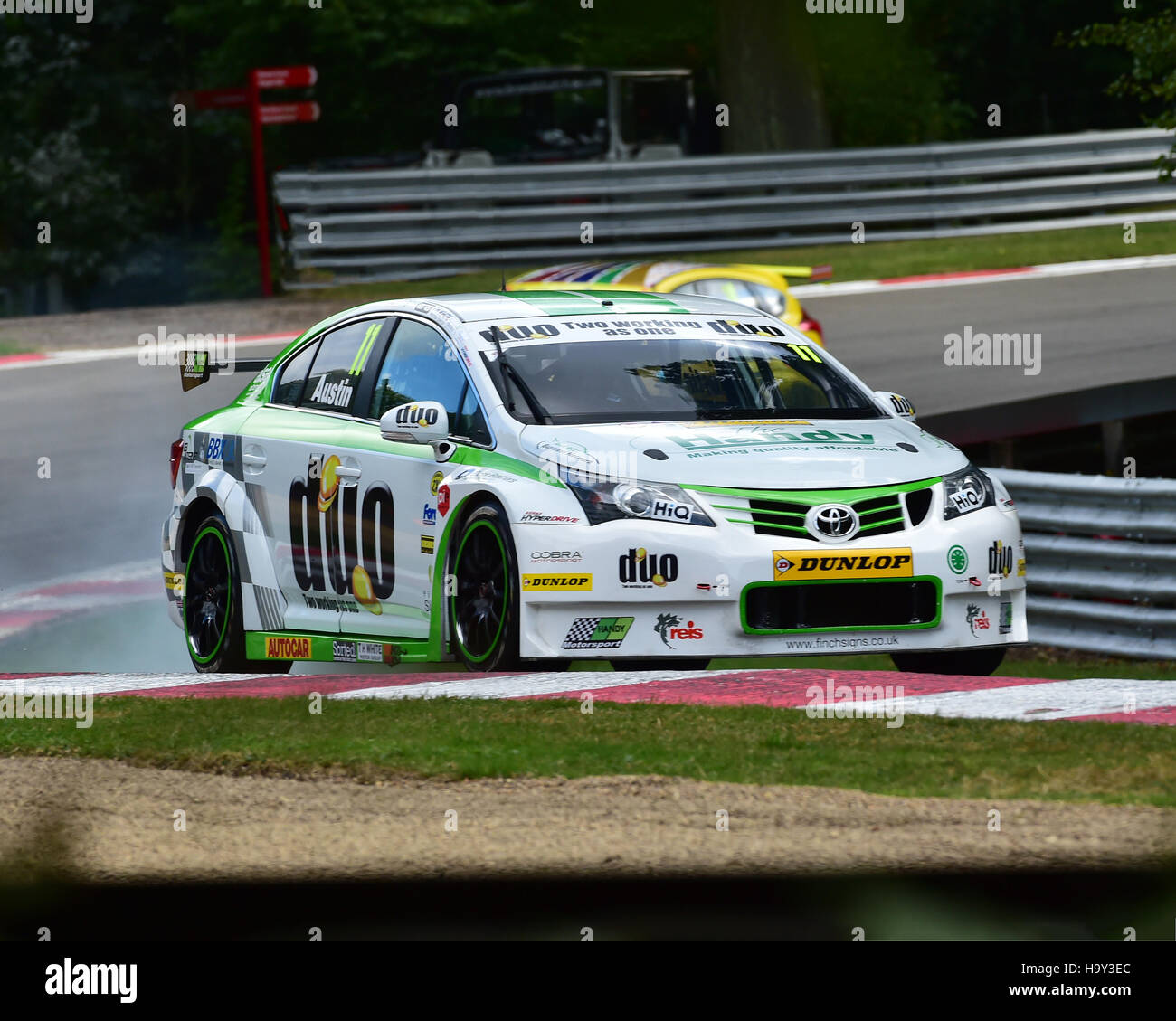 Rob Austin, Toyota Avensis, BTCC 2016, Brands Hatch, British Touring ...