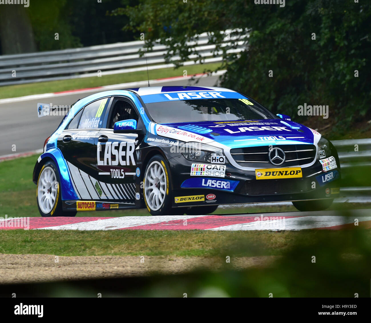Aiden Moffat, Mercedes Benz A-Class, BTCC 2016, Brands Hatch, British ...