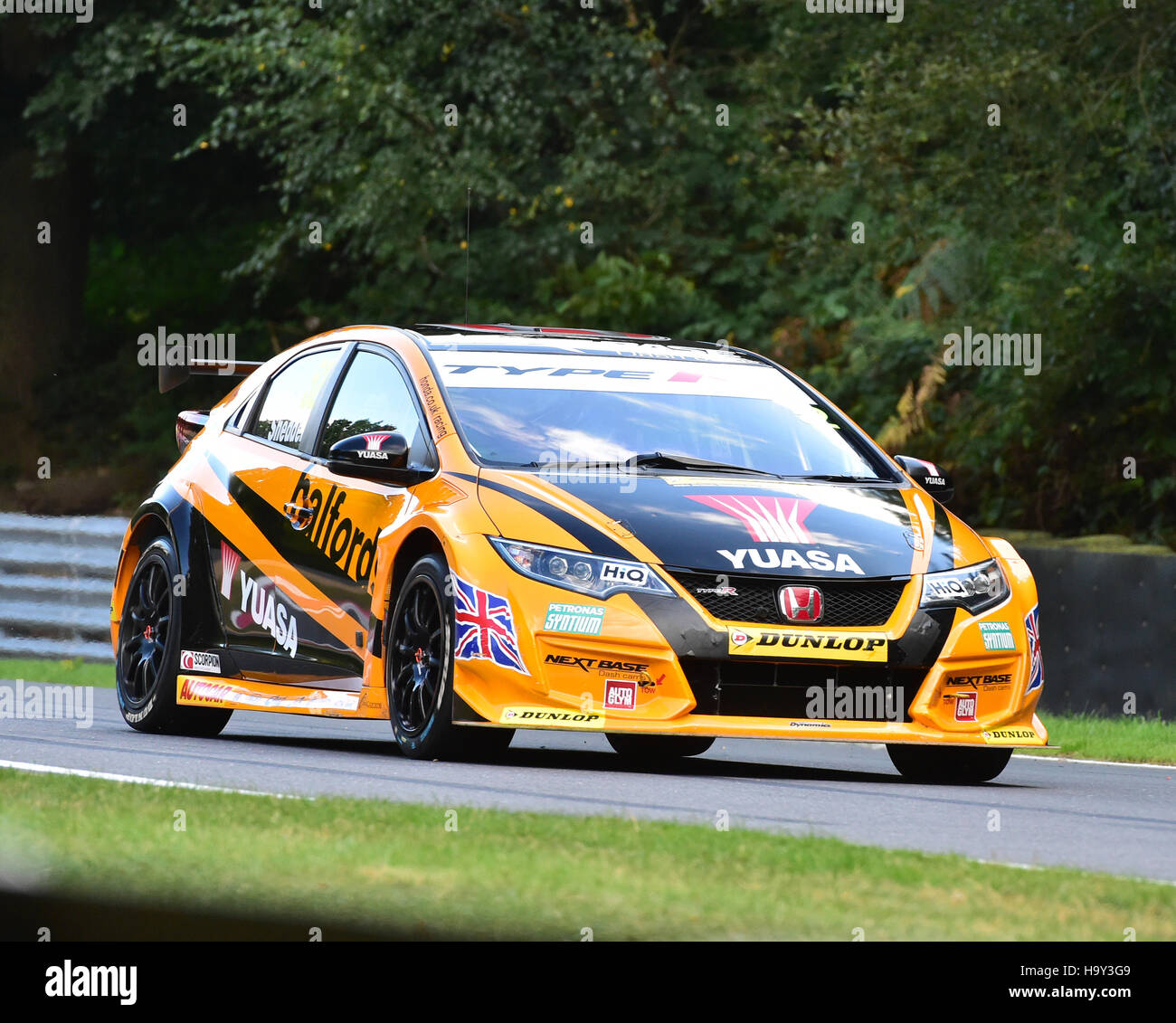 Gordon Shedden, Honda Civic Type R, BTCC 2016 Champion, Brands Hatch ...