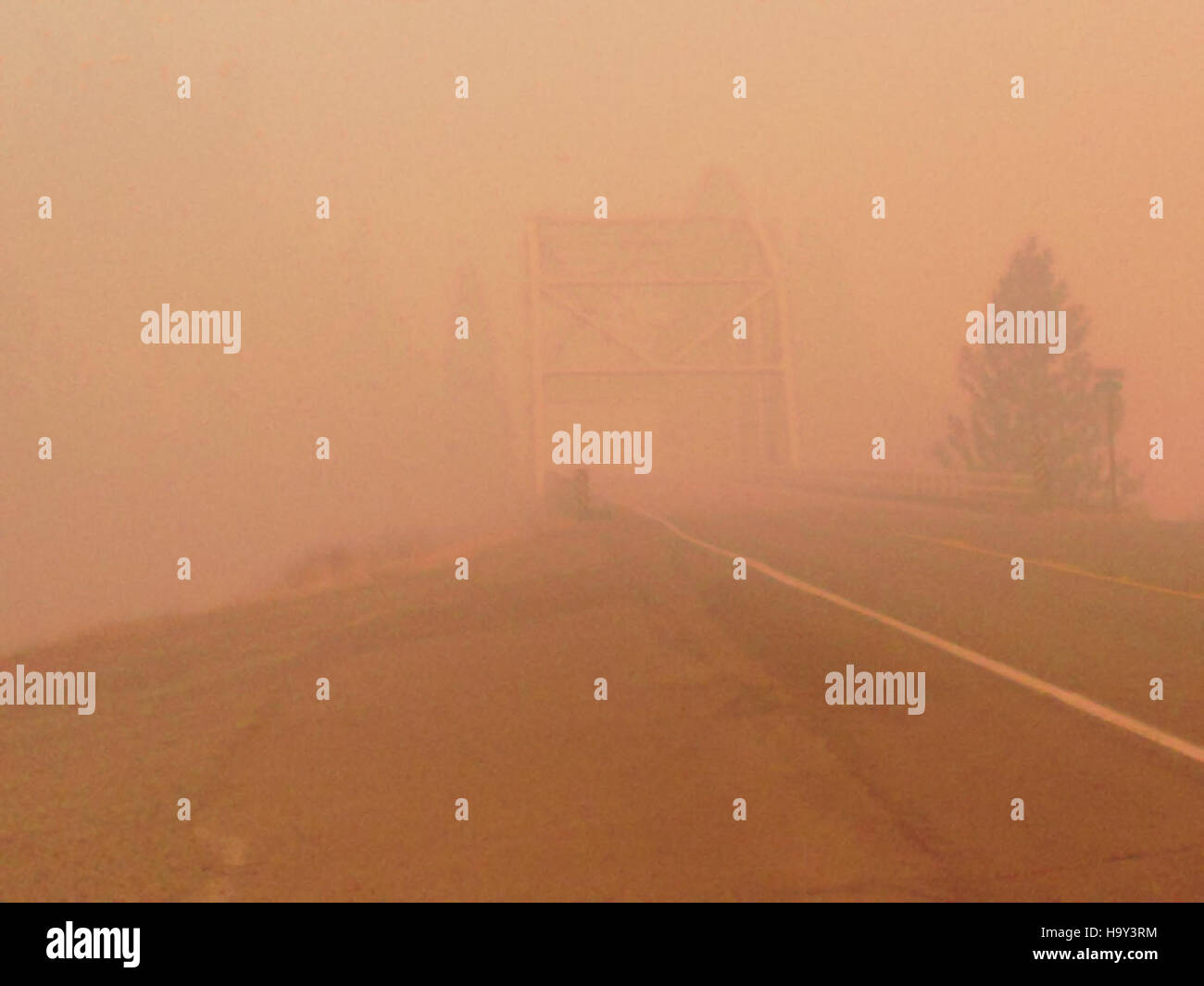The Big Windy Complex Fires, including the Big Windy Fire, Calvert Peak ...