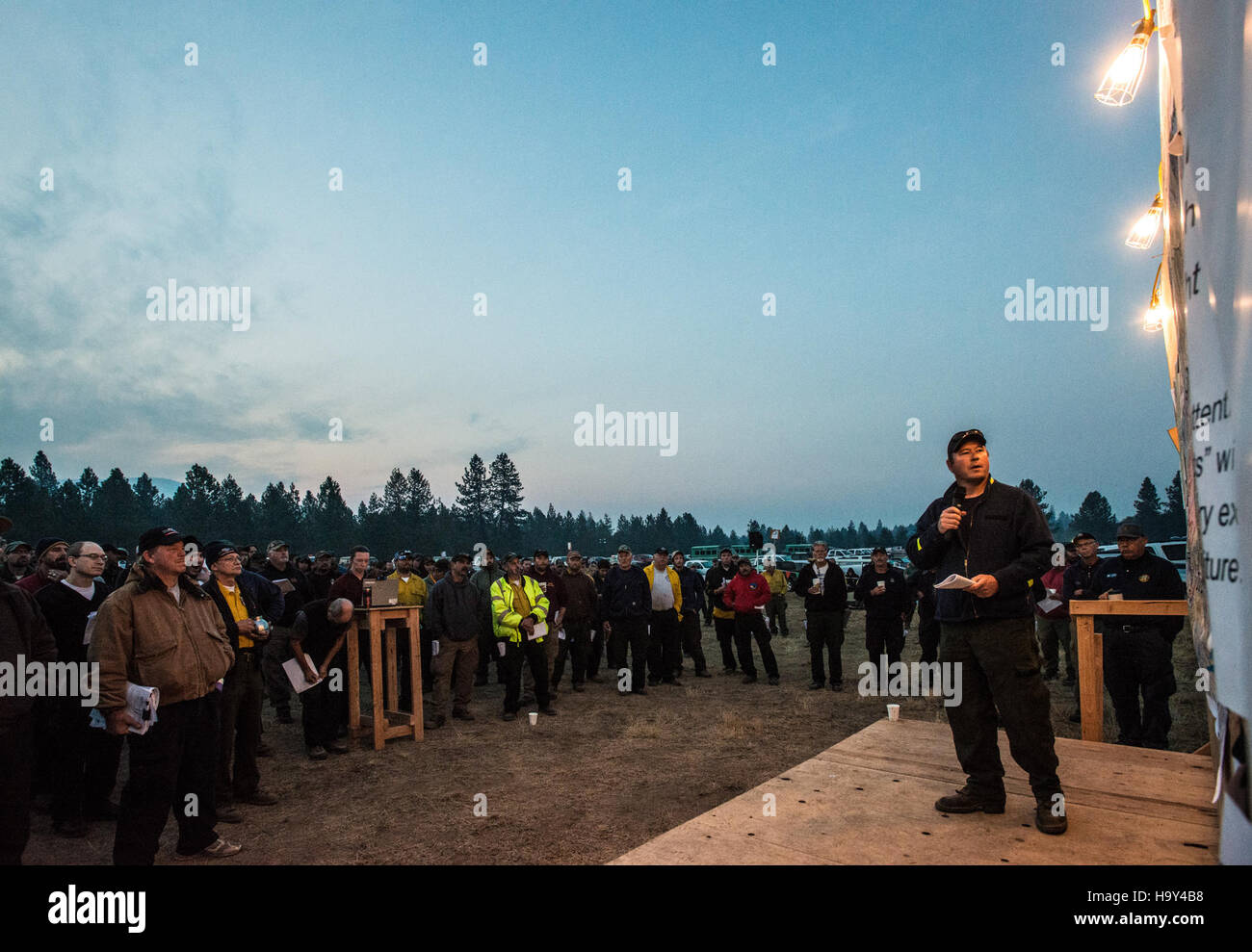 The Big Windy Complex Wildlands Fire, located in Galice and Merlin ...