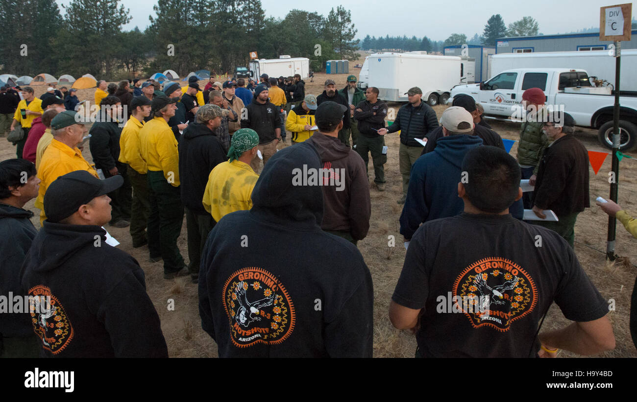 The Big Windy Complex Wildlands Fire, which occurred in Galice, Oregon ...