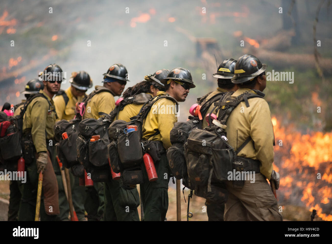 The Big Windy Complex Wildlands Fire, which occurred in Oregon in 2013 ...