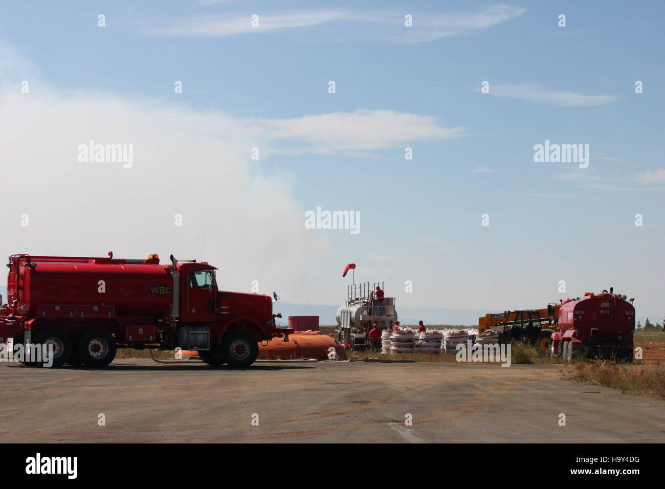 This image captures the aftermath of the American Fire, one of the ...