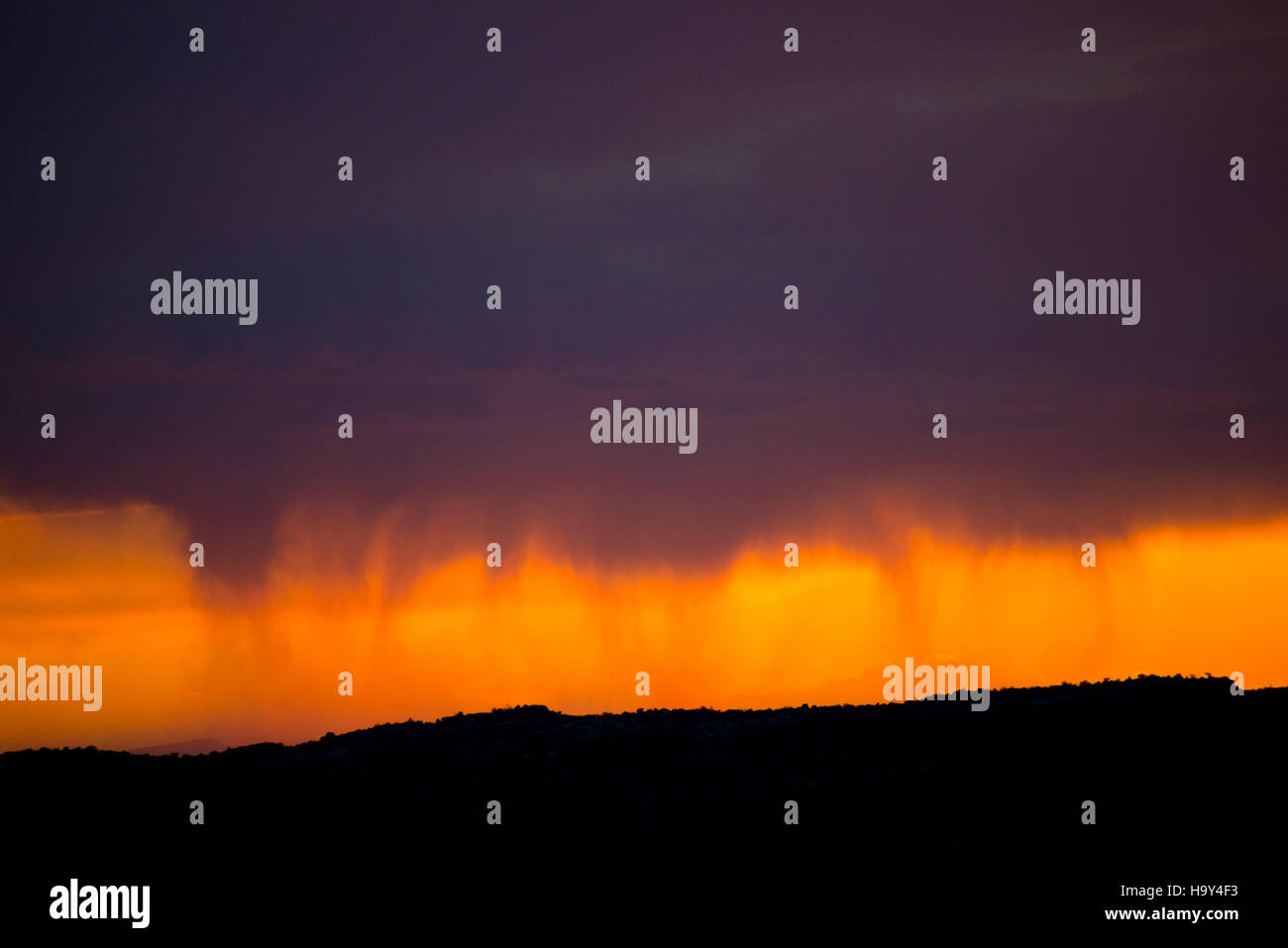 archesnps 9497684298 Salt Valley Sunset Stock Photo - Alamy