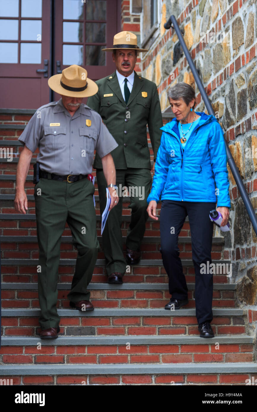 Director Jarvis and Secretary Jewell participate in an event at the ...