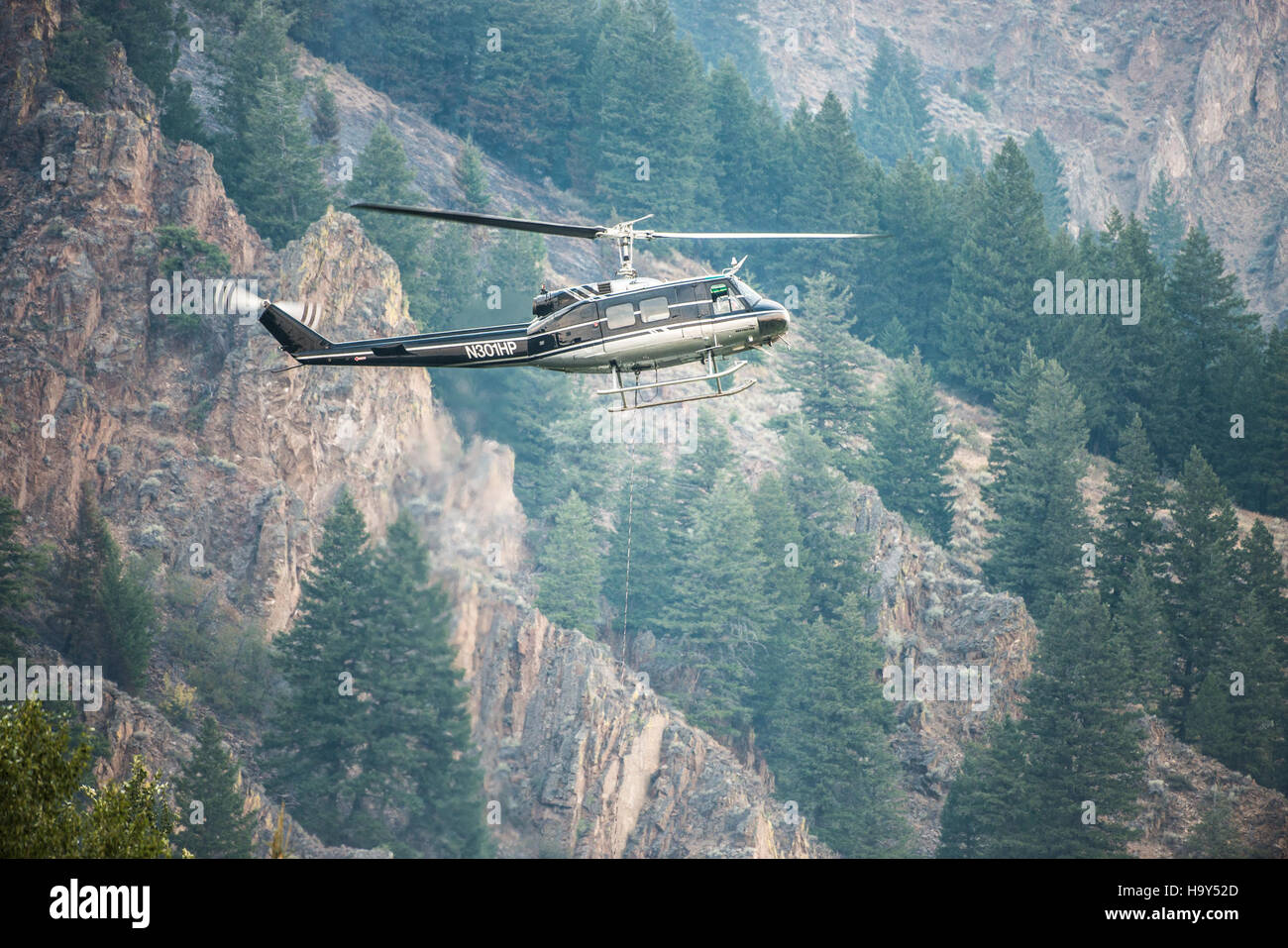The Beaver Complex Wildlands Fire, managed by the USDA Forest Service ...