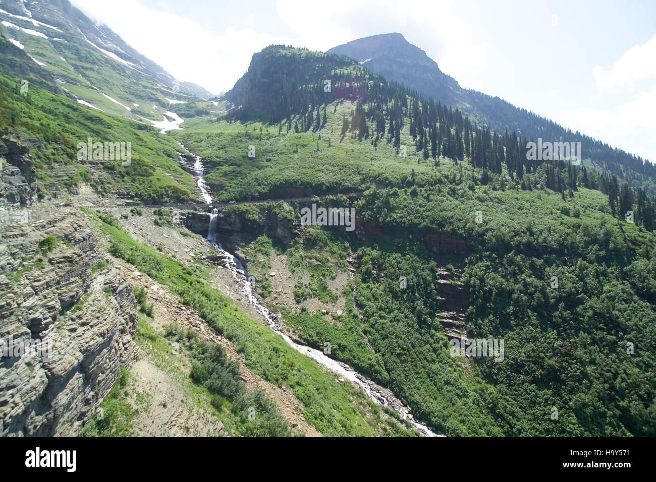 Haystack Creek in Glacier National Park is a key water source for local ...