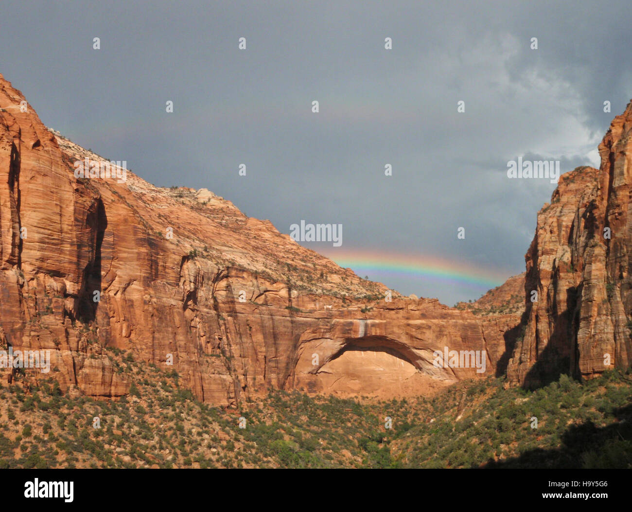 The Arches National Park is known for its iconic natural sandstone ...