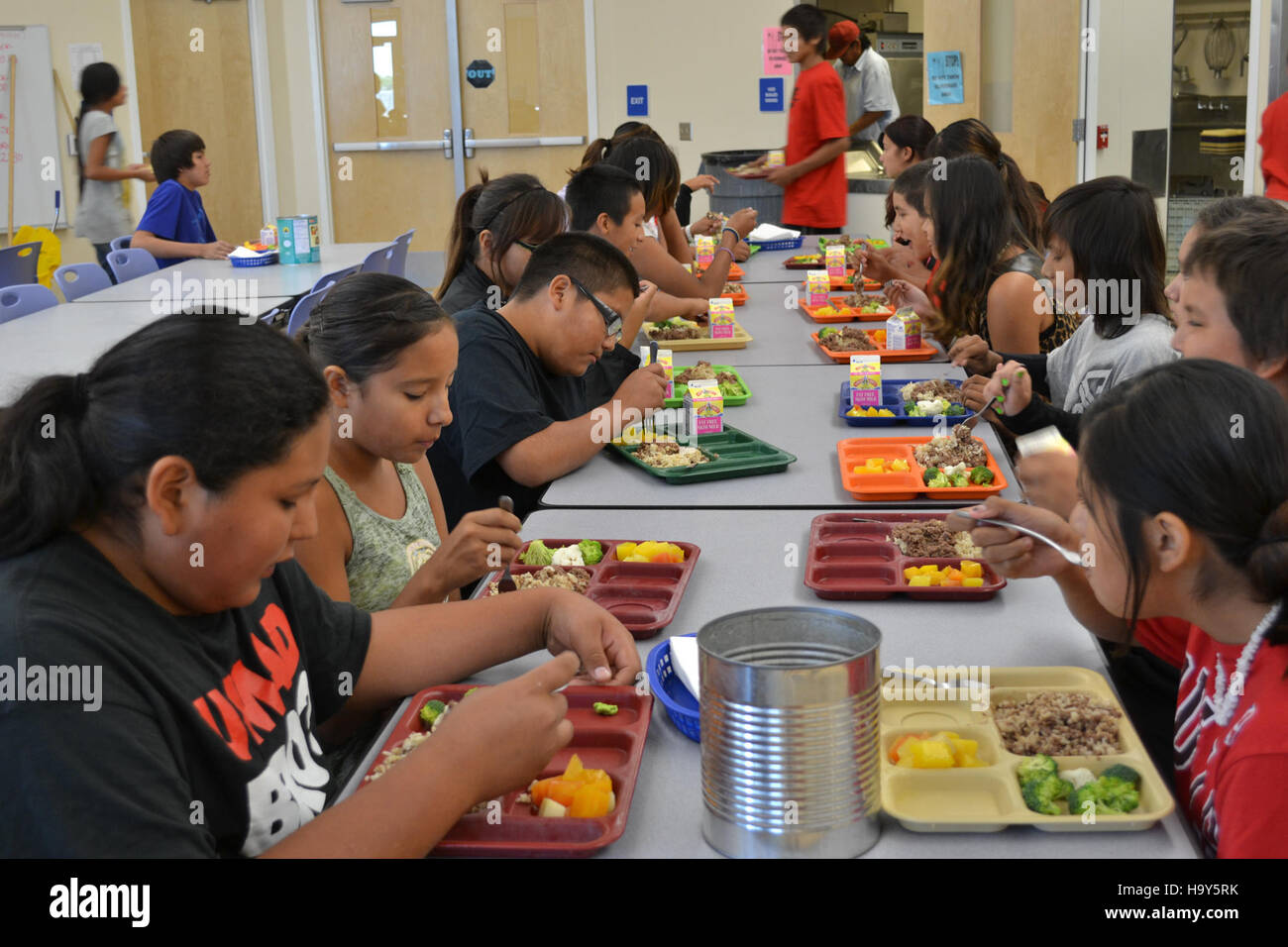 The image shows a community outreach event organized by the USDA at ...