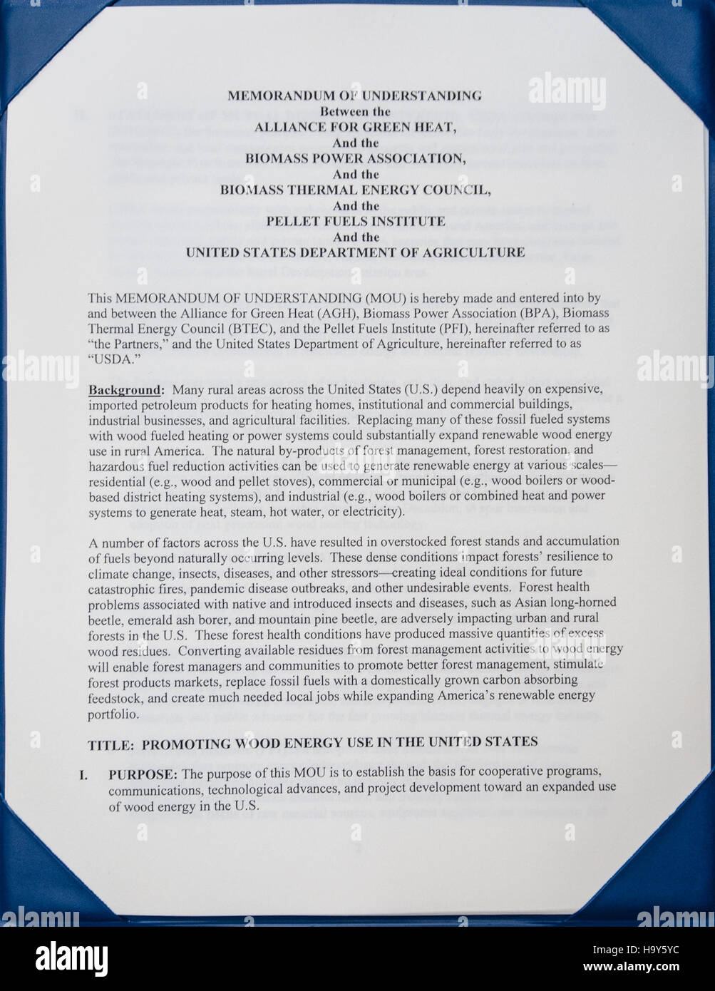 The U.S. Department of Agriculture (USDA) promotes renewable energy ...