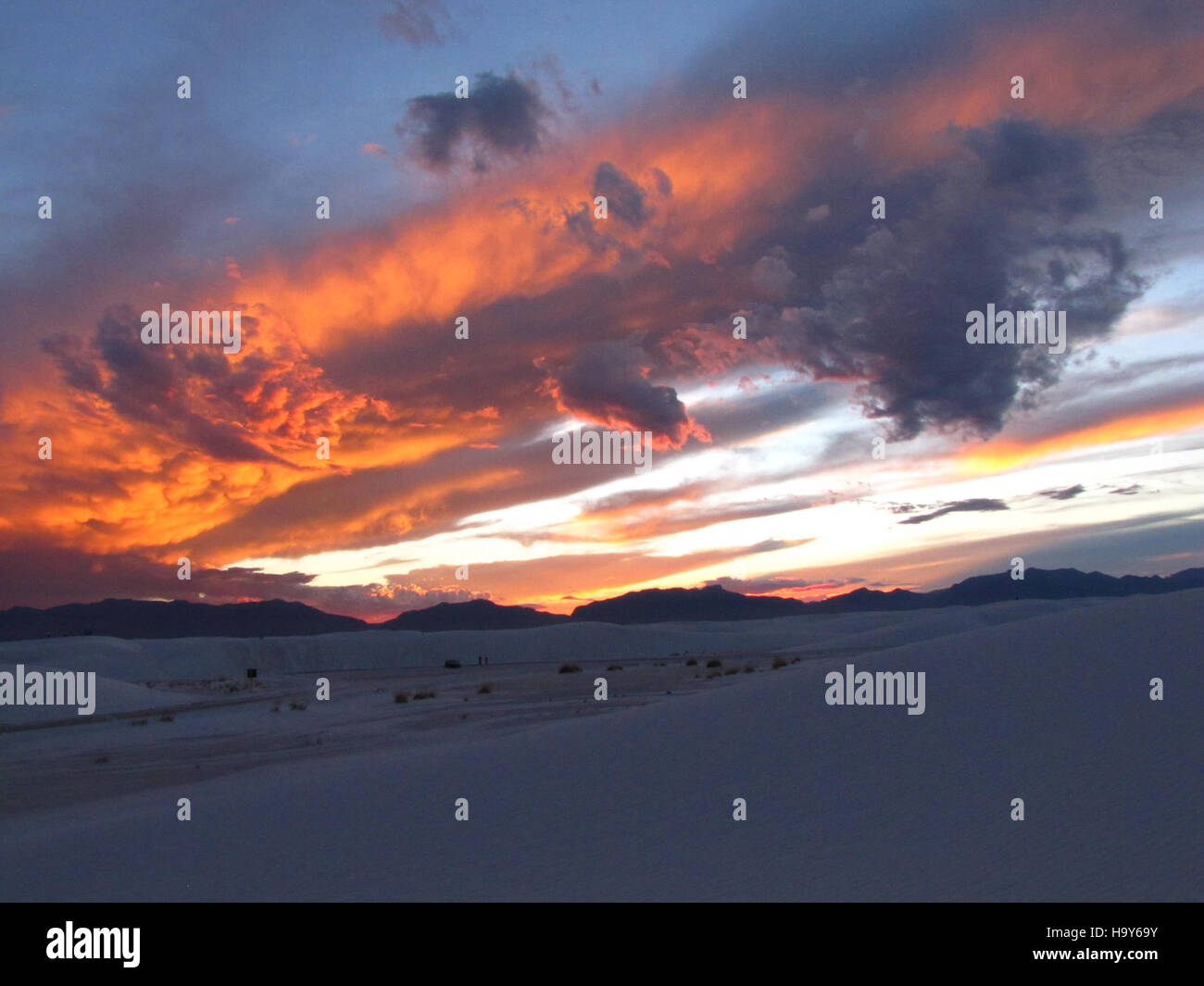 Sunset skies over national parks offer breathtaking views of changing ...