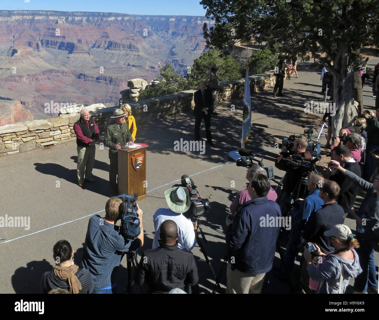 The Grand Canyon National Park officially reopened to the public on ...